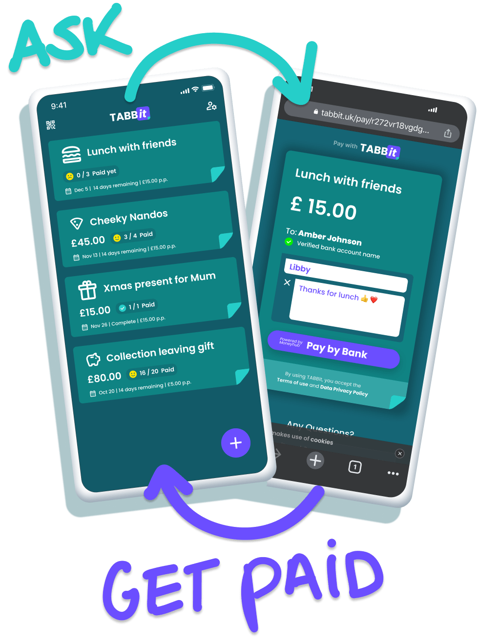TABBit: Share fast, simple & safe payment requests